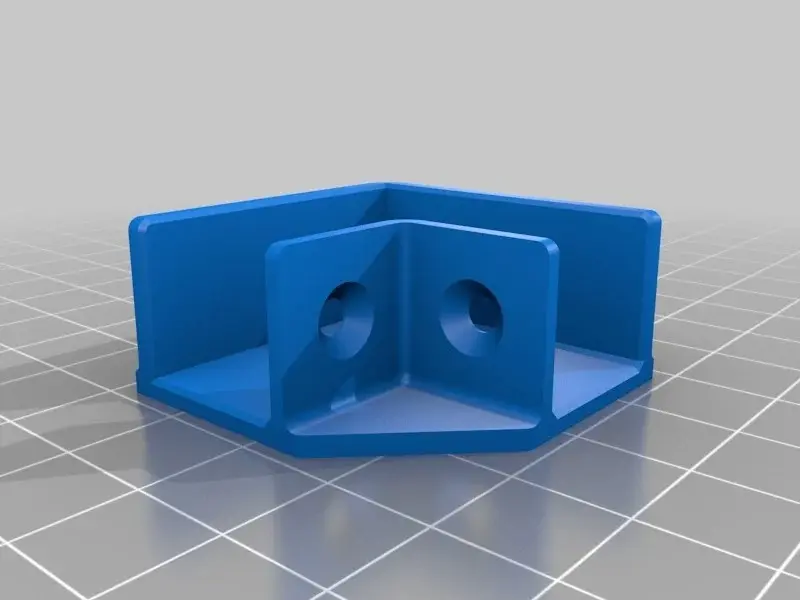 3D Printer Files | 3MF File | 16mm thick wood Corner Bracket ...