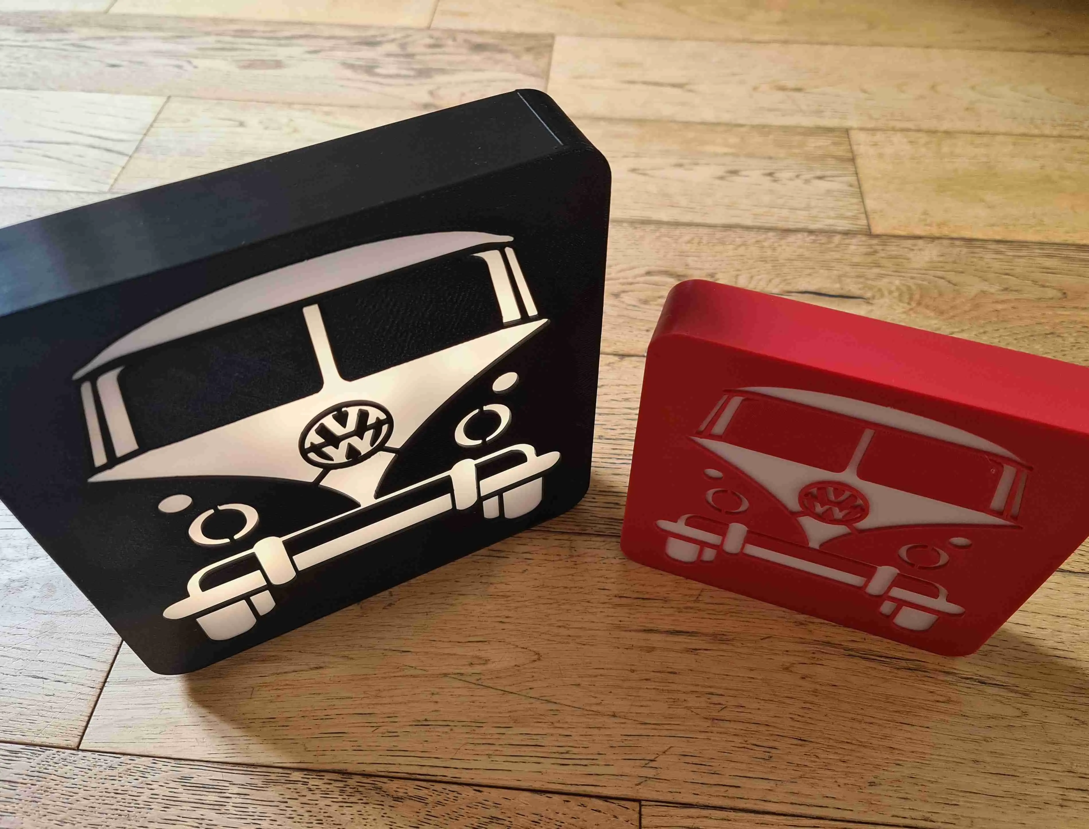 Home Decorations & Ornaments STL Download - VW T2 Split Screen ...