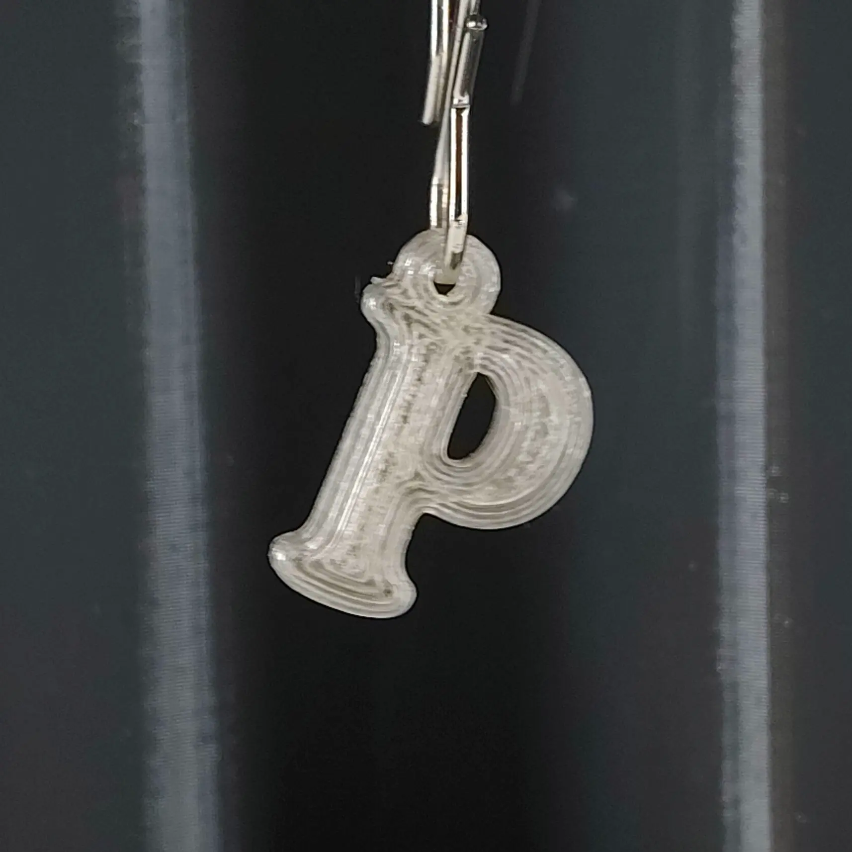 3D Printer Files | 3MF File | P keychain | Creality Cloud