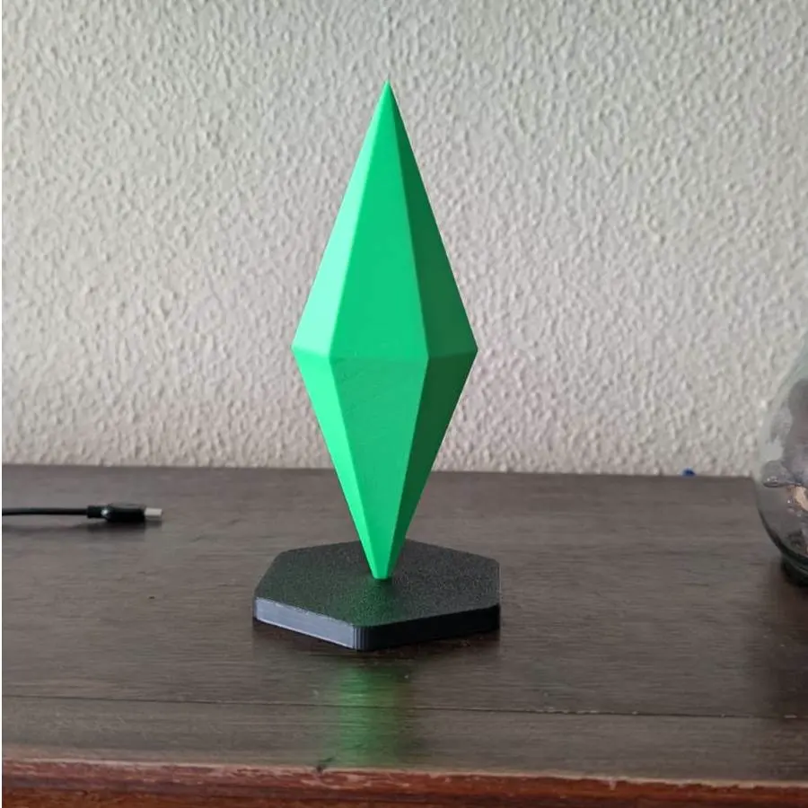 3D Printer Files | 3MF File | Plumbob Los Sims | Creality Cloud