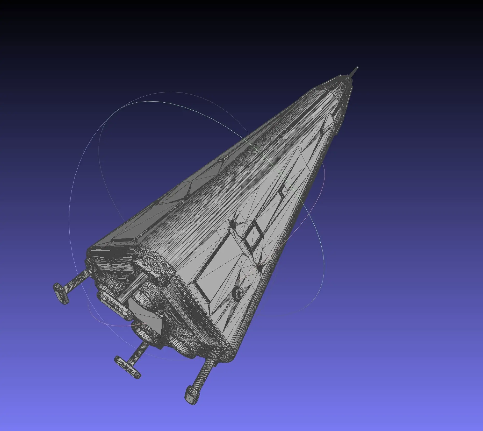 Vehicles & Machinery STL Download - Delta Clipper MD DC-X Printable ...