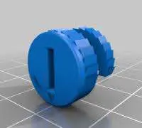 Free Tools & Spare Parts STL Download - Cam Lock Nutby Alex Kerber