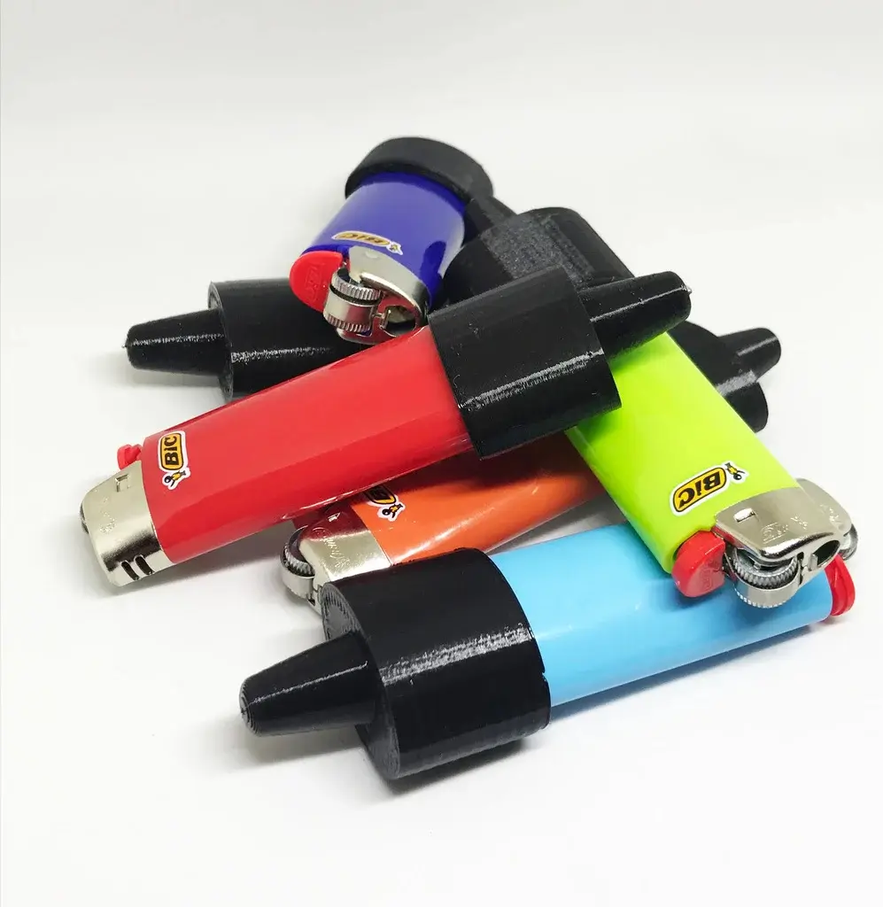 Home Decorations & Ornaments STL Download - Bic lighter Bowl Packerby ...