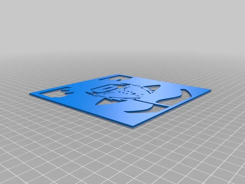 Free Digital Art STL Download - Pain stencilby SMT_M 🦊