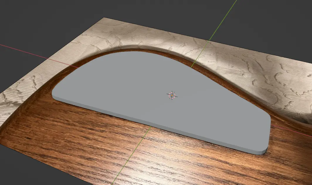 3D Printer Files | 3MF File | Guitar Back Piece | Creality Cloud