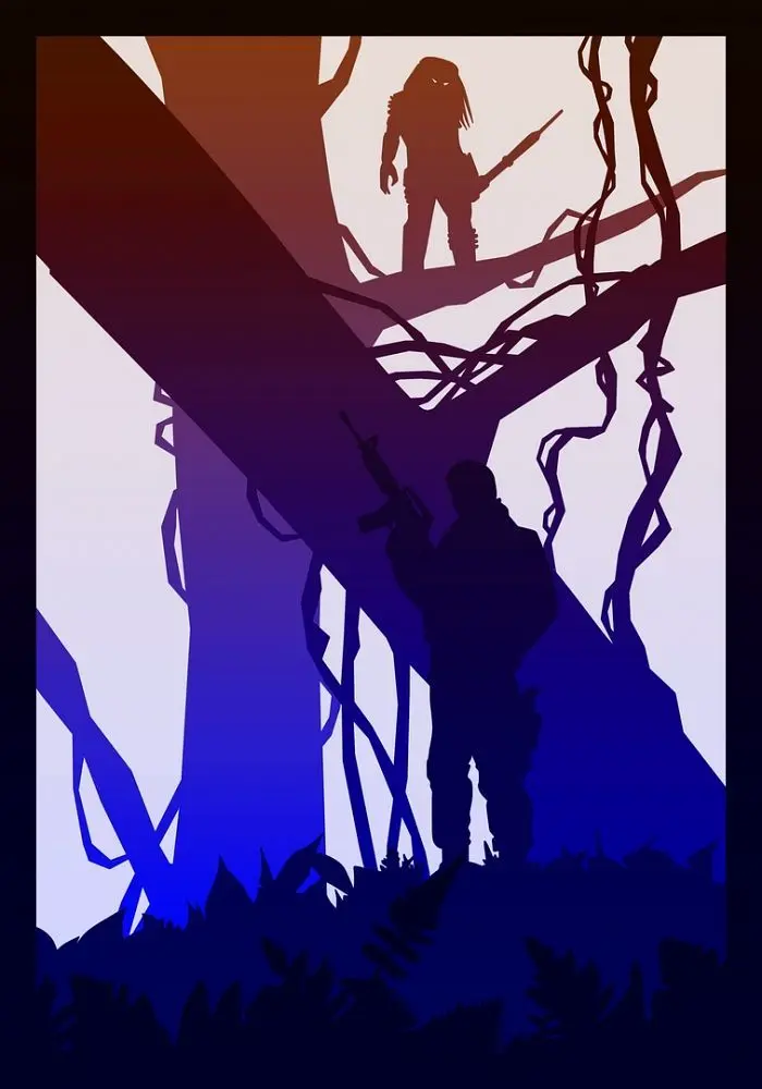 Characters & Creatures STL Download - predator shadow boxby tecnoculebras