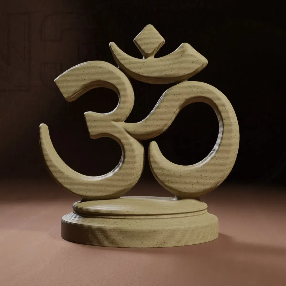 3D Printer Files | 3MF File | Om Decoration Aum | Creality Cloud