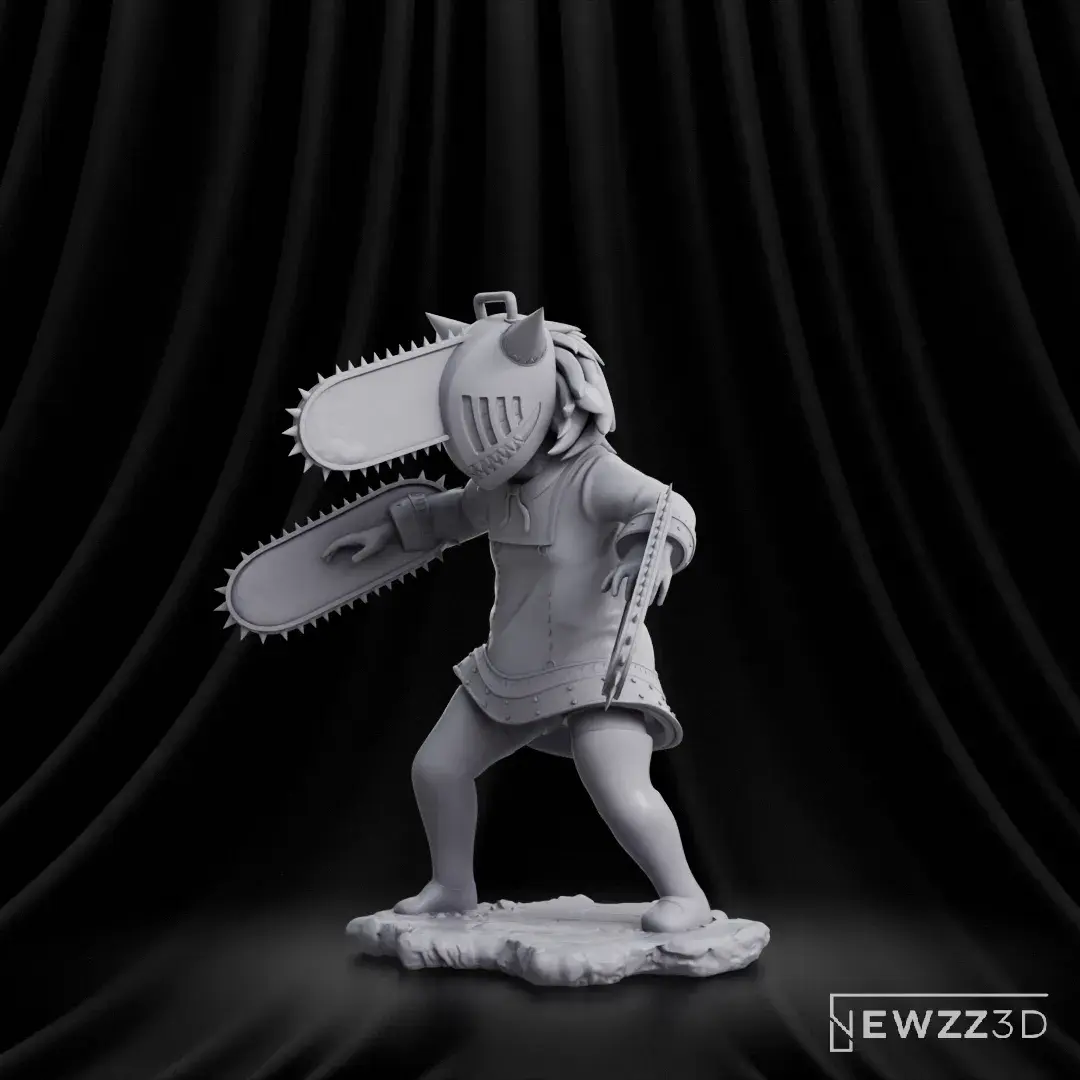 Characters & Creatures STL Download - Anya Forger x Chainsawby Newzz3D
