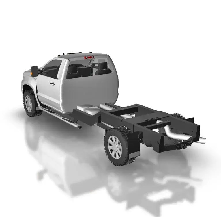 Vehicles & Machinery STL Download - Chevrolet Silverado 3500 2020by ...