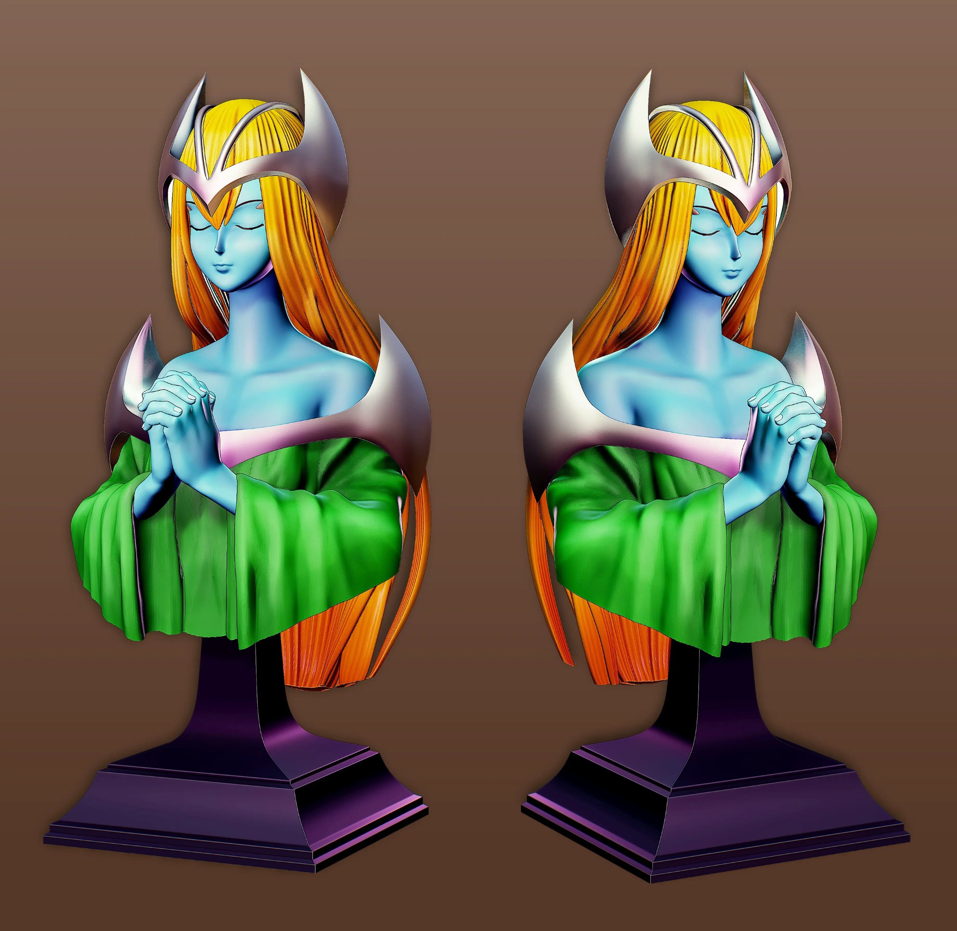 MYSTICAL ELF BUST/FIGURE - YU-GI-OH! | 3D models download | Creality Cloud