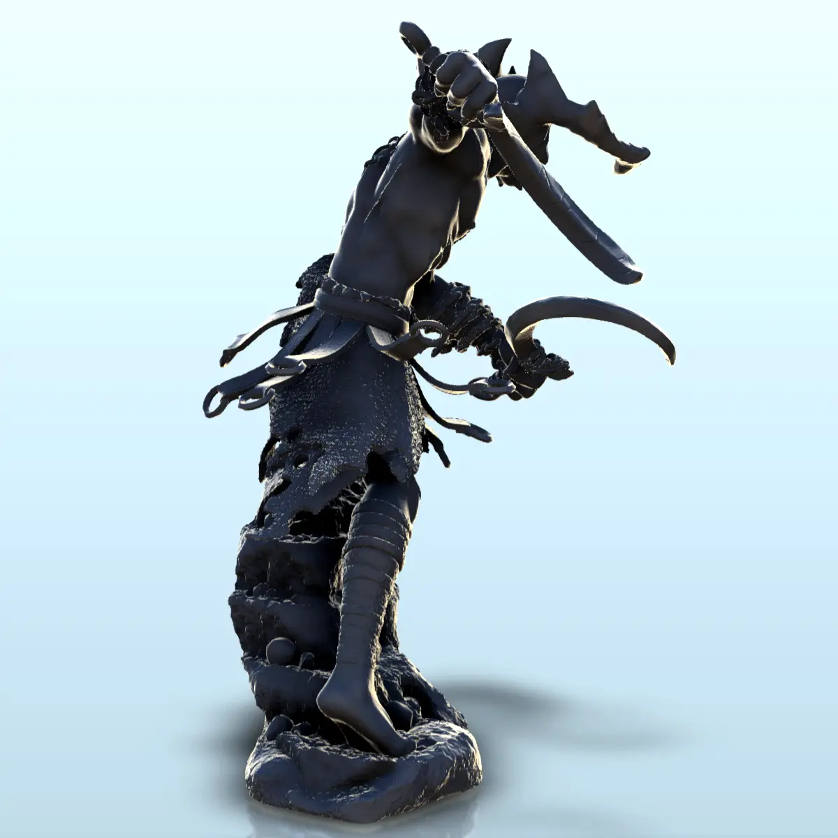 Azag infernal daemon (+ presupported version) (1) - miniatur | 3D ...