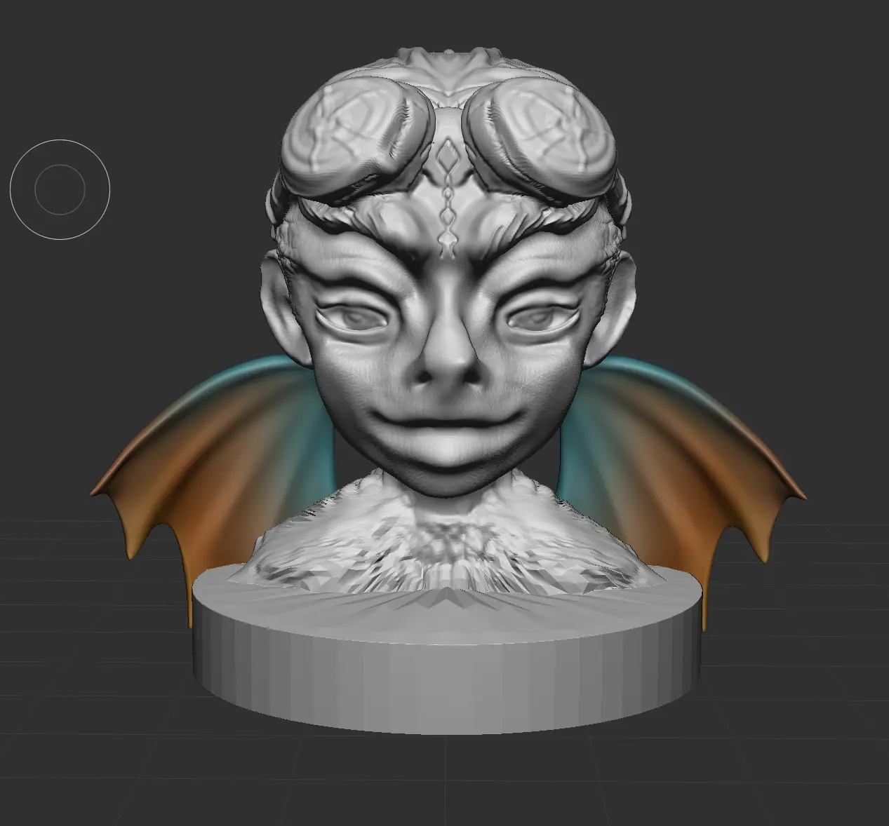 Characters & Creatures STL Download - HellBoy's son 2 - with wings ...