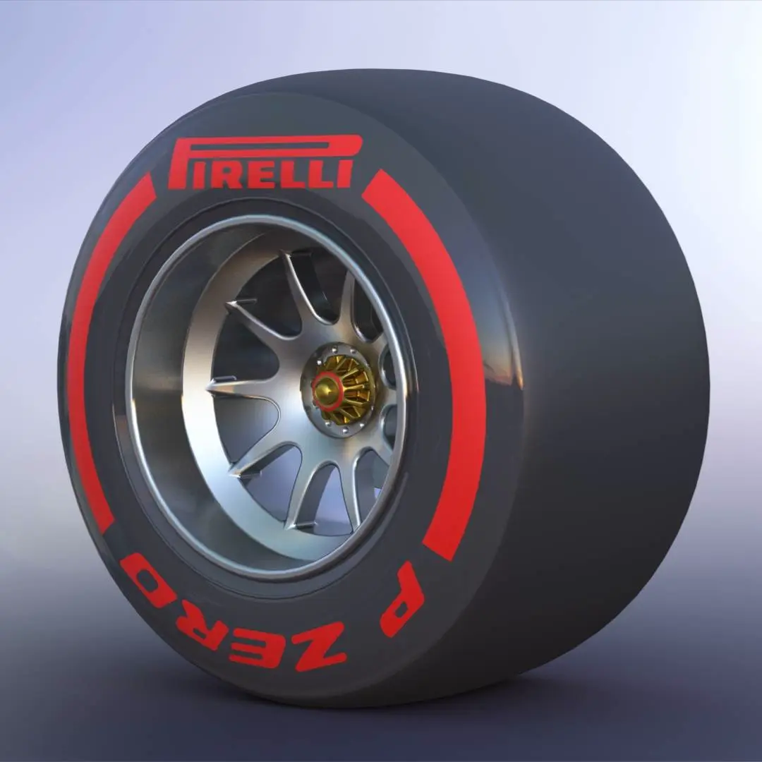 Free Construction Toys STL Download - Wheel F1 SF71Hby Stanislav Blêskin