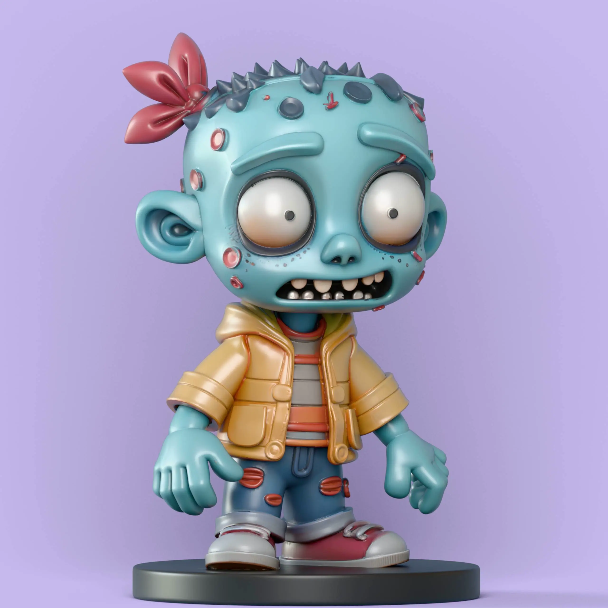 3D Printer Files | 3MF File | Zombie Boy Fan Art Miniature | Creality Cloud