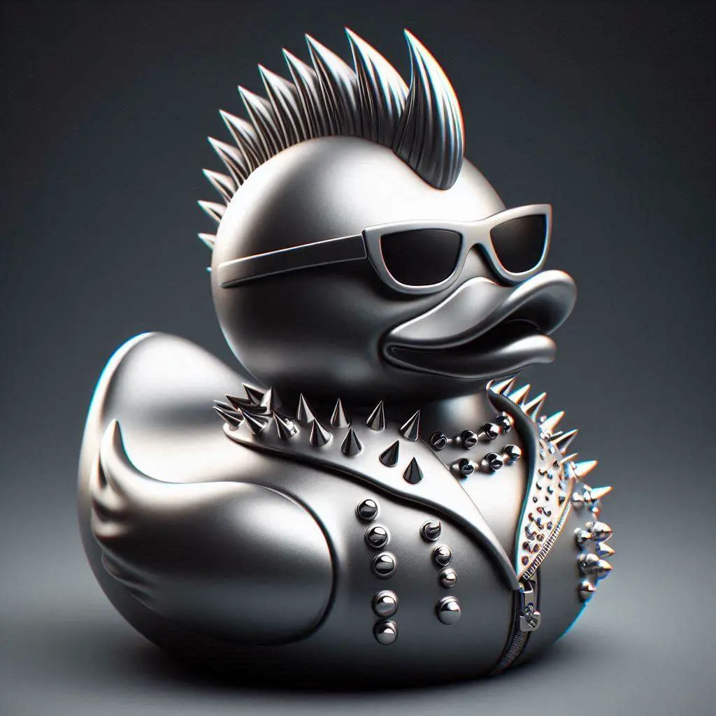 Other STL Download - punk Rubber Duckby Craftitect