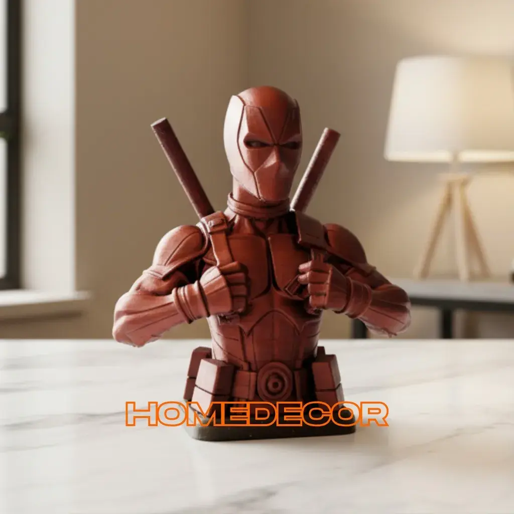 3D Printer Files | 3MF File | Deadpool Bust | Creality Cloud