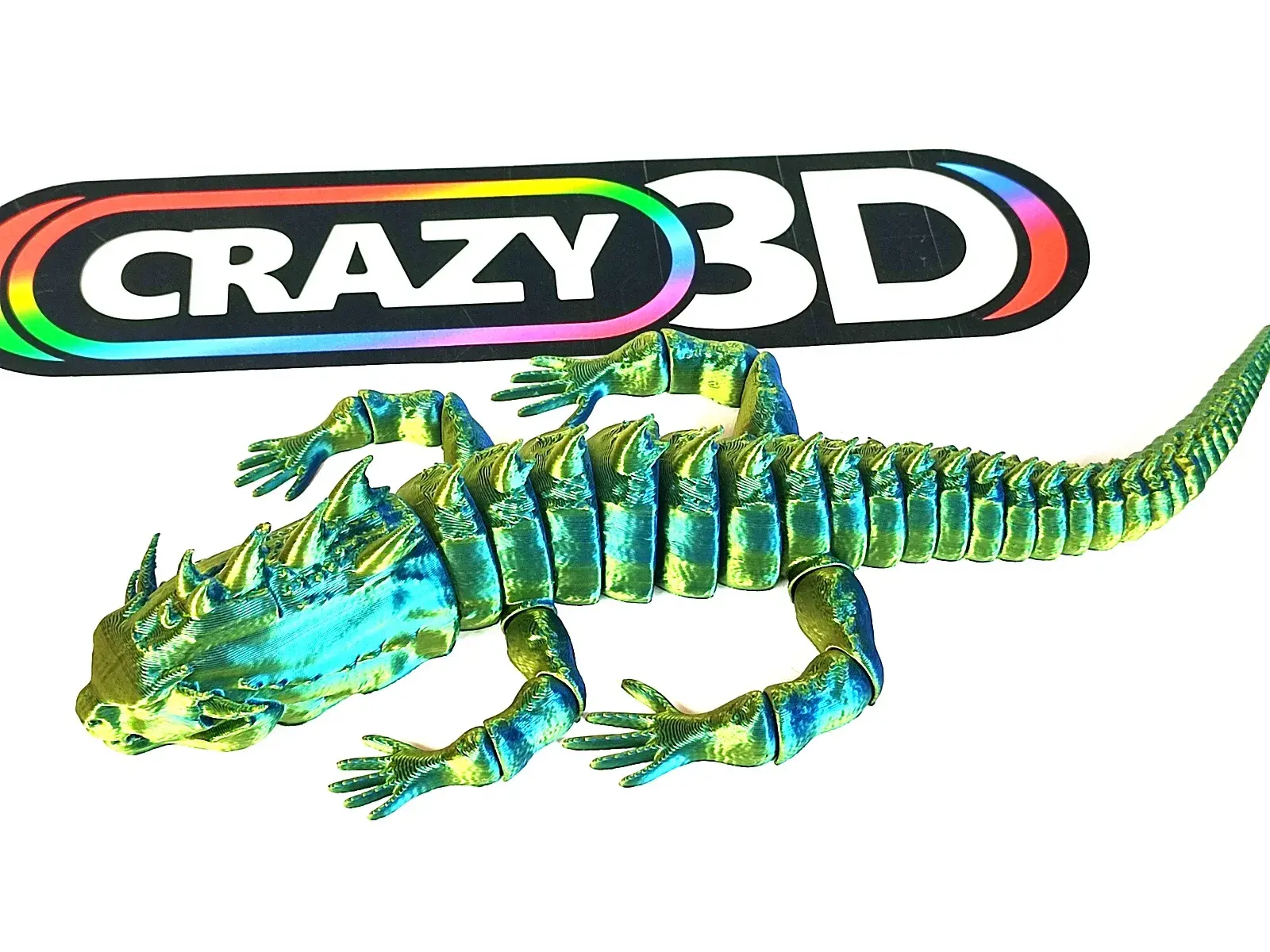 Other STL Download - Ultra articulated Godzilla Lizardby Crazy3D