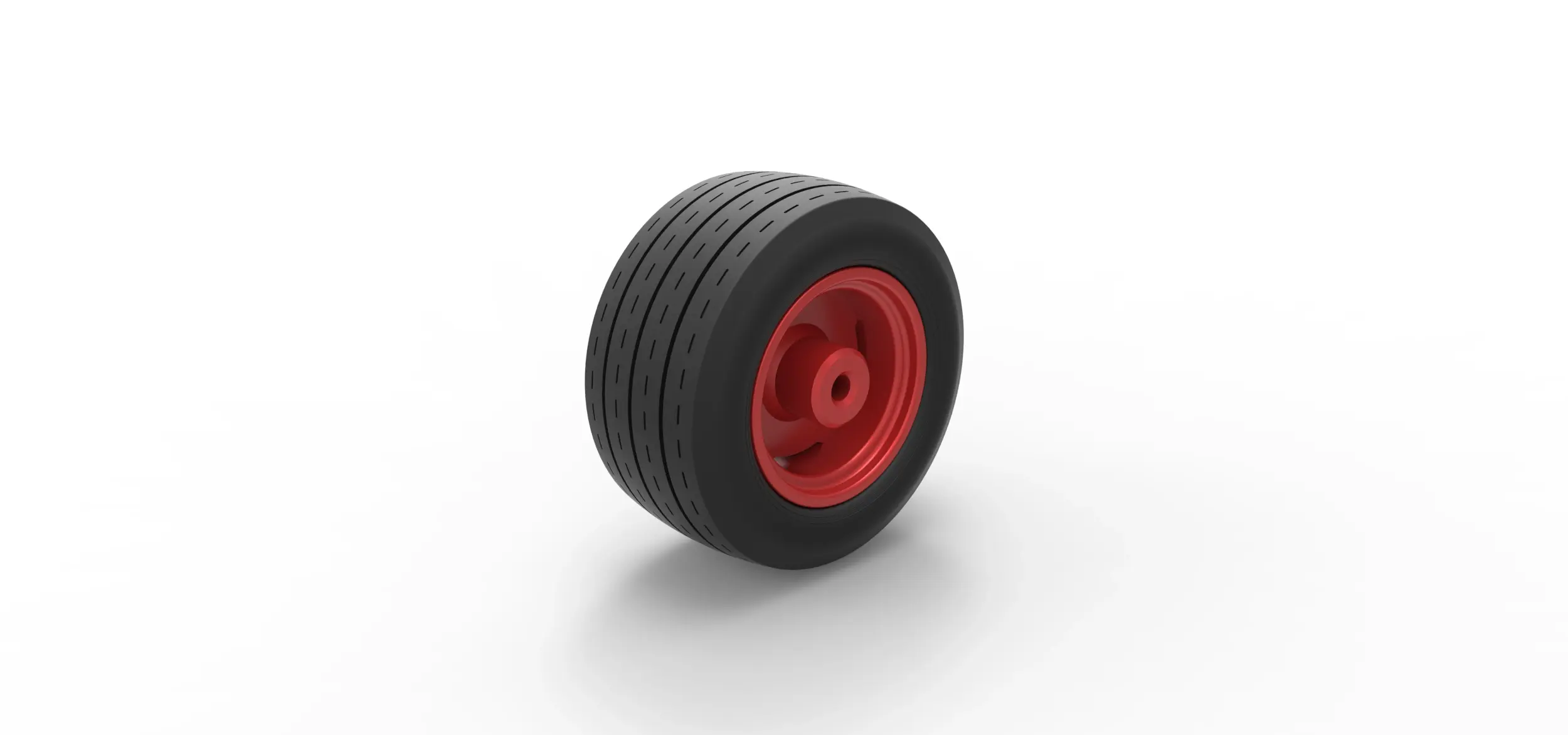 Other STL Download - Wide Whitewall Wheel of Hot rod Scale 1:25by ...