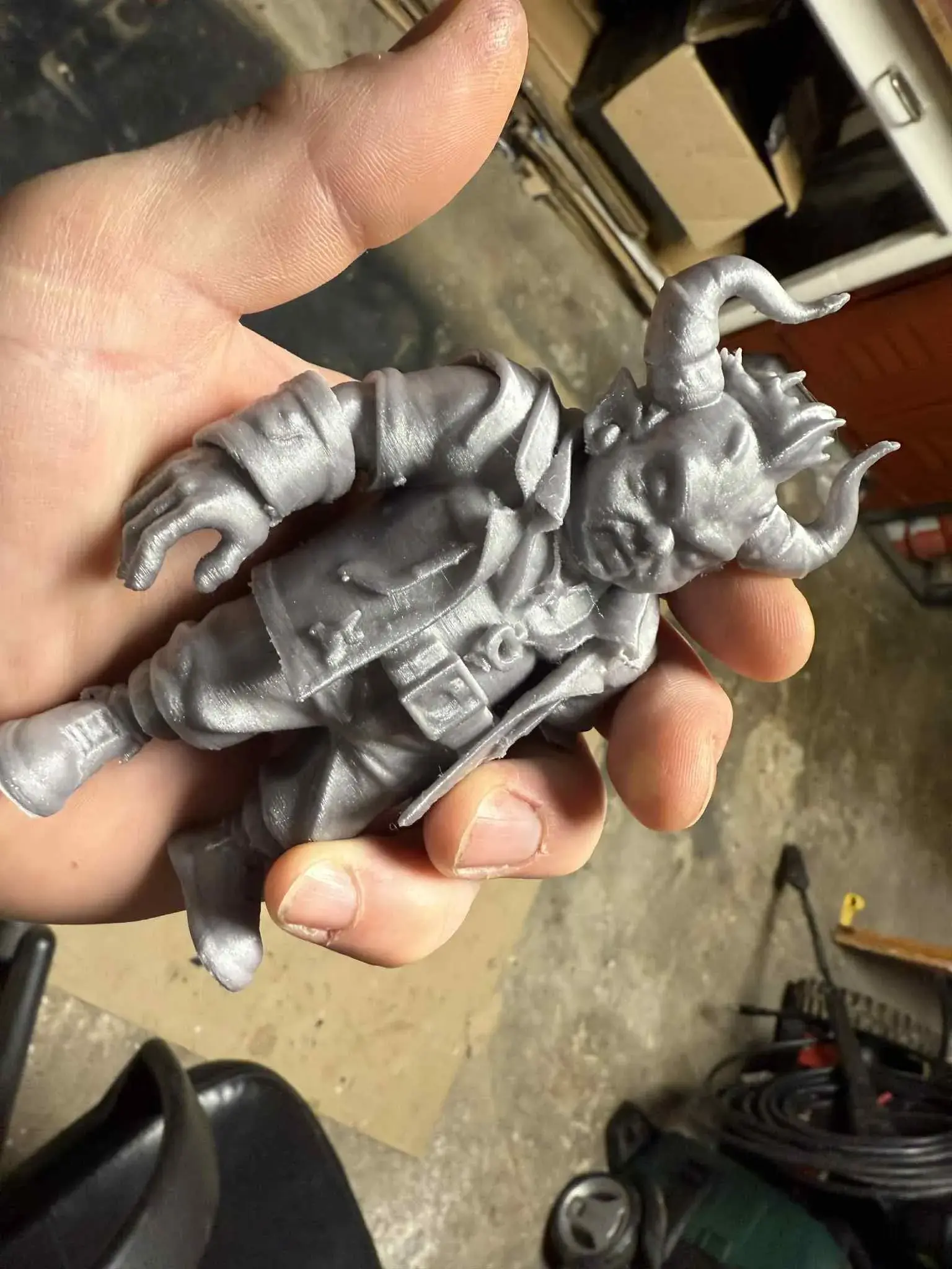 3D Printer Files | 3MF File | Character Hellboy, devil, Satan ...