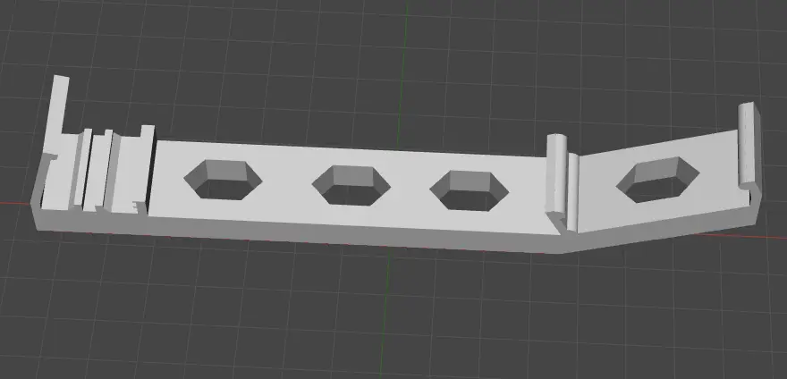 Led list holder for Anslut | 3D models download | Creality Cloud