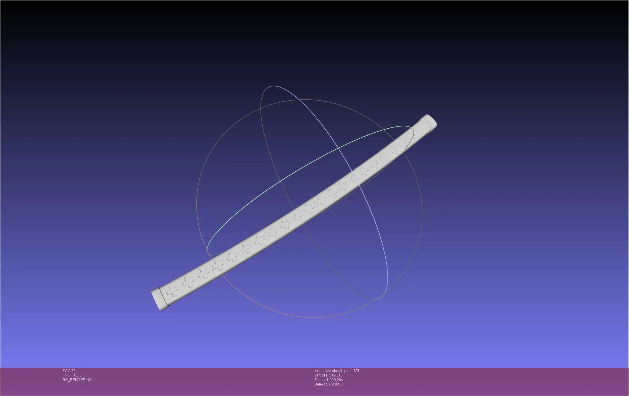 Cosplay STL Download - One Piece Trafalga Law Sword And Sheath ...