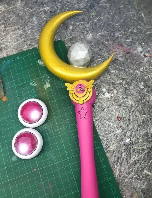 Cosplay STL Download - El Cetro Lunar "Moon Stick" / Sailor Moonby ...