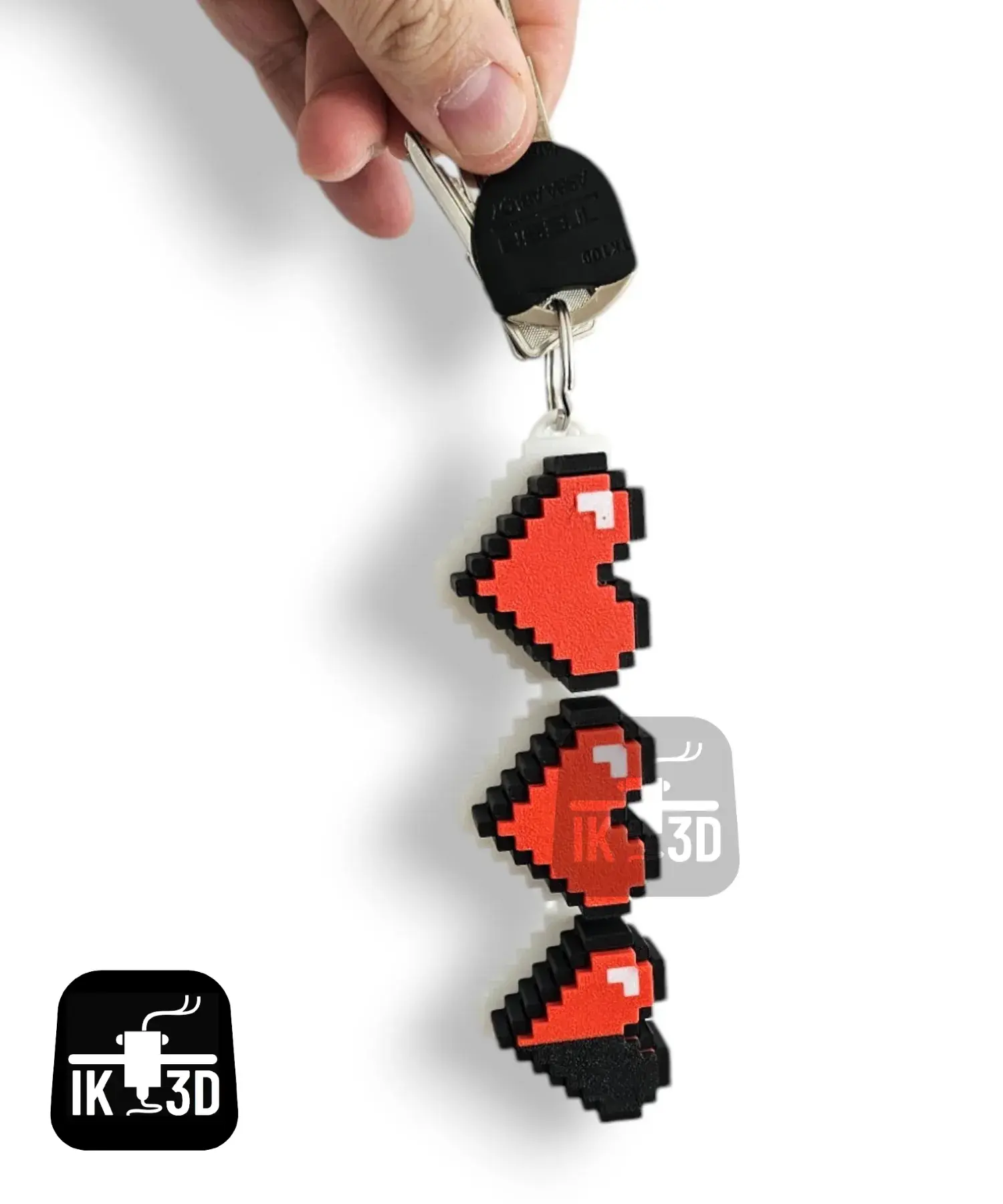 Board Games & Card Games STL Download - 8-Bit Heart Clicker Fidget Toy ...