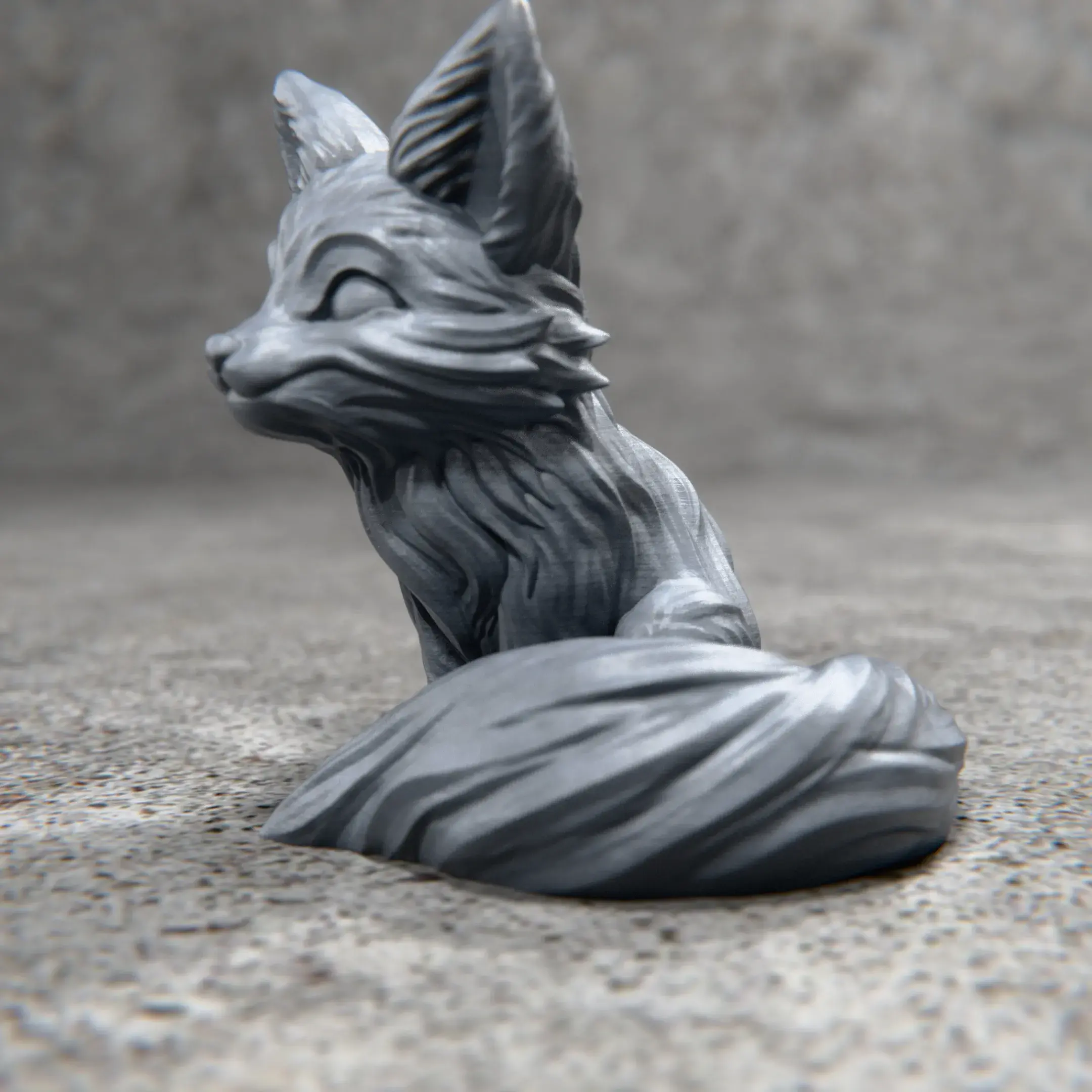 3D Printer Files | 3MF File | Cute Fox | Creality Cloud