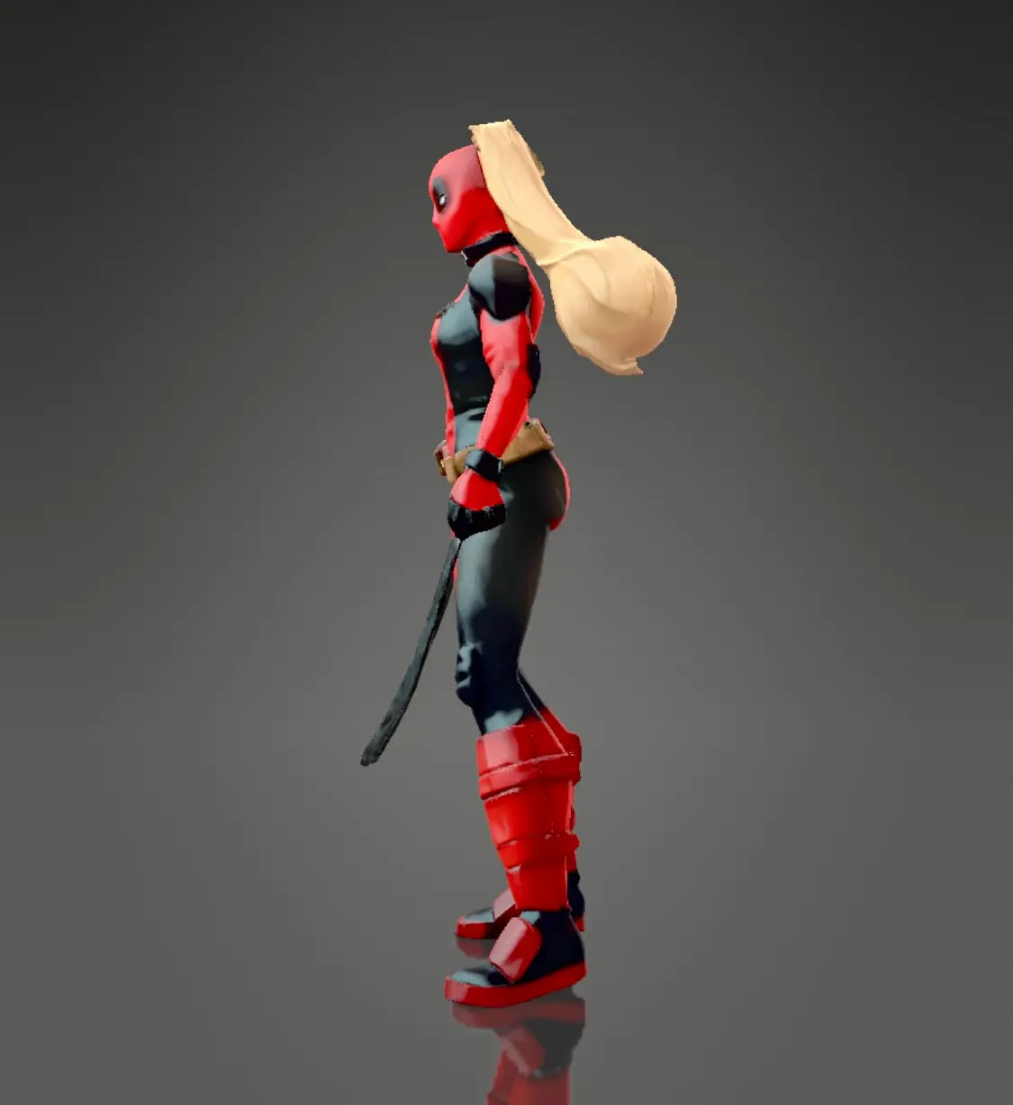 Characters & Creatures STL Download - Ladypool v2by Foxtrot007
