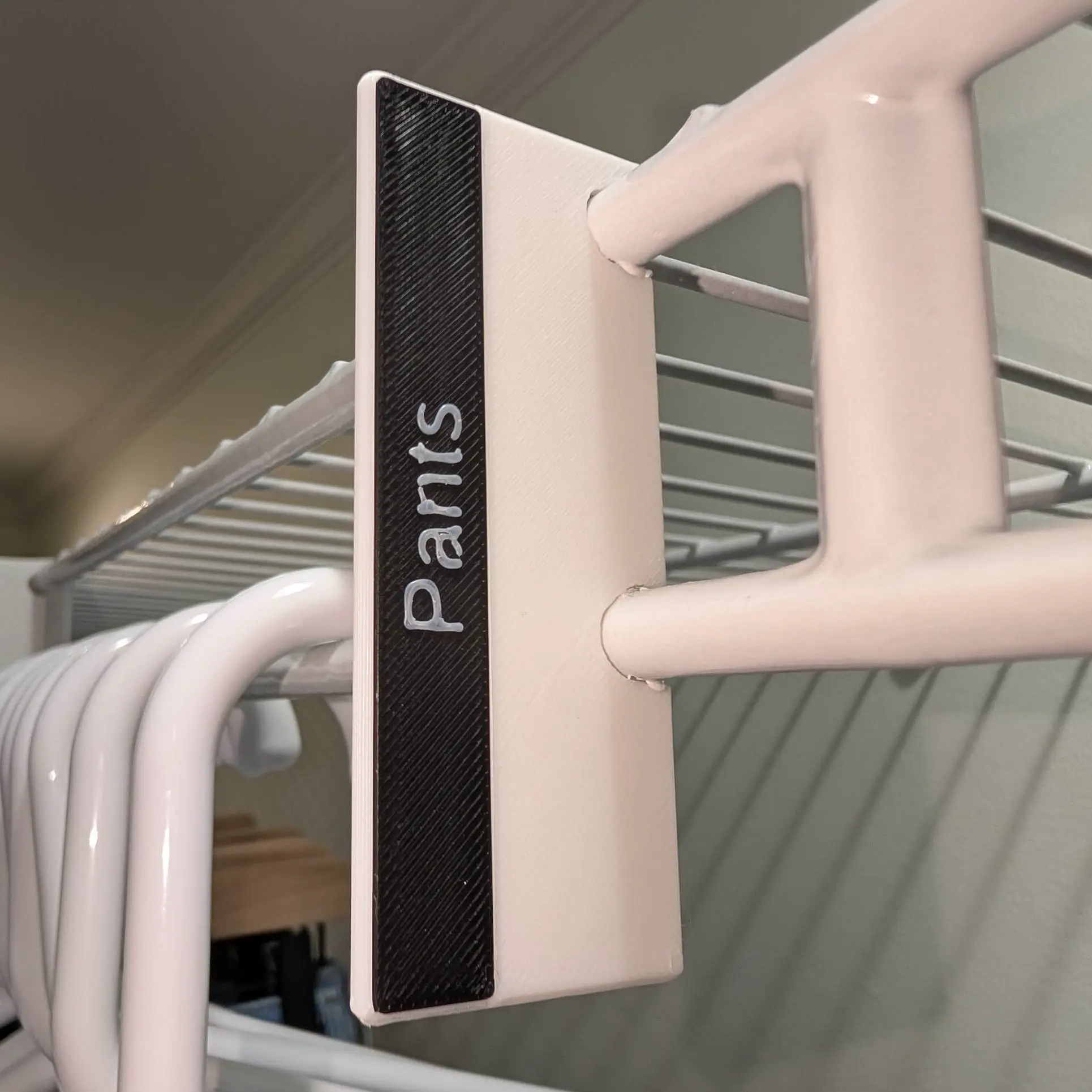 3D Printer Files | 3MF File | Single rod closet hanger divider with ...
