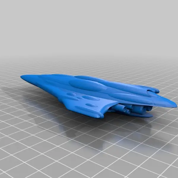 Free Game Props STL Download - mon cal start cruiser by Robert Cable