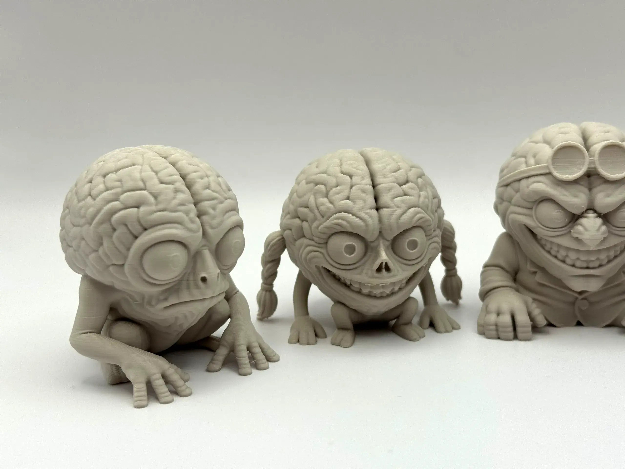 3D Printer Files | 3MF File | Creepy Brainy Collection | Creality Cloud