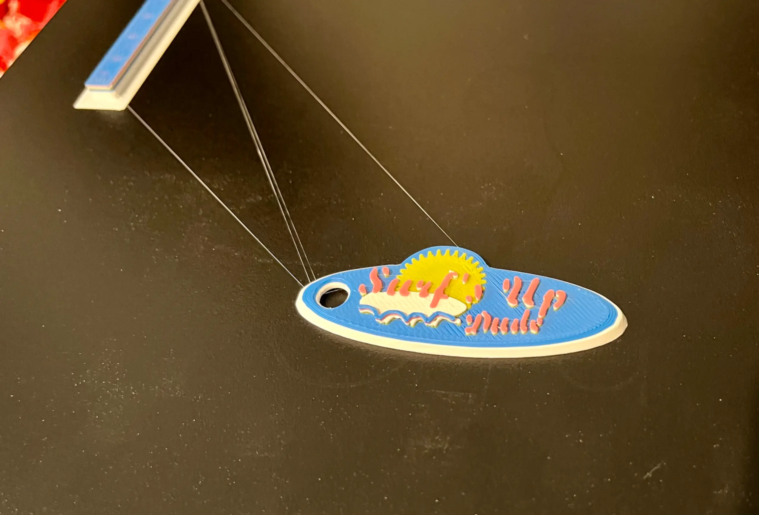3D Printer Files | 3MF File | Surf's Up ( Dude ) Keychain / Keyring ...
