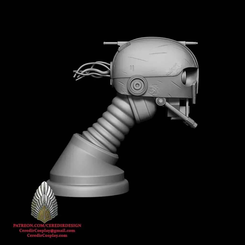 Sculptures & Artworks STL Download - SM-33 Bust Skeleton Crew Star wars ...