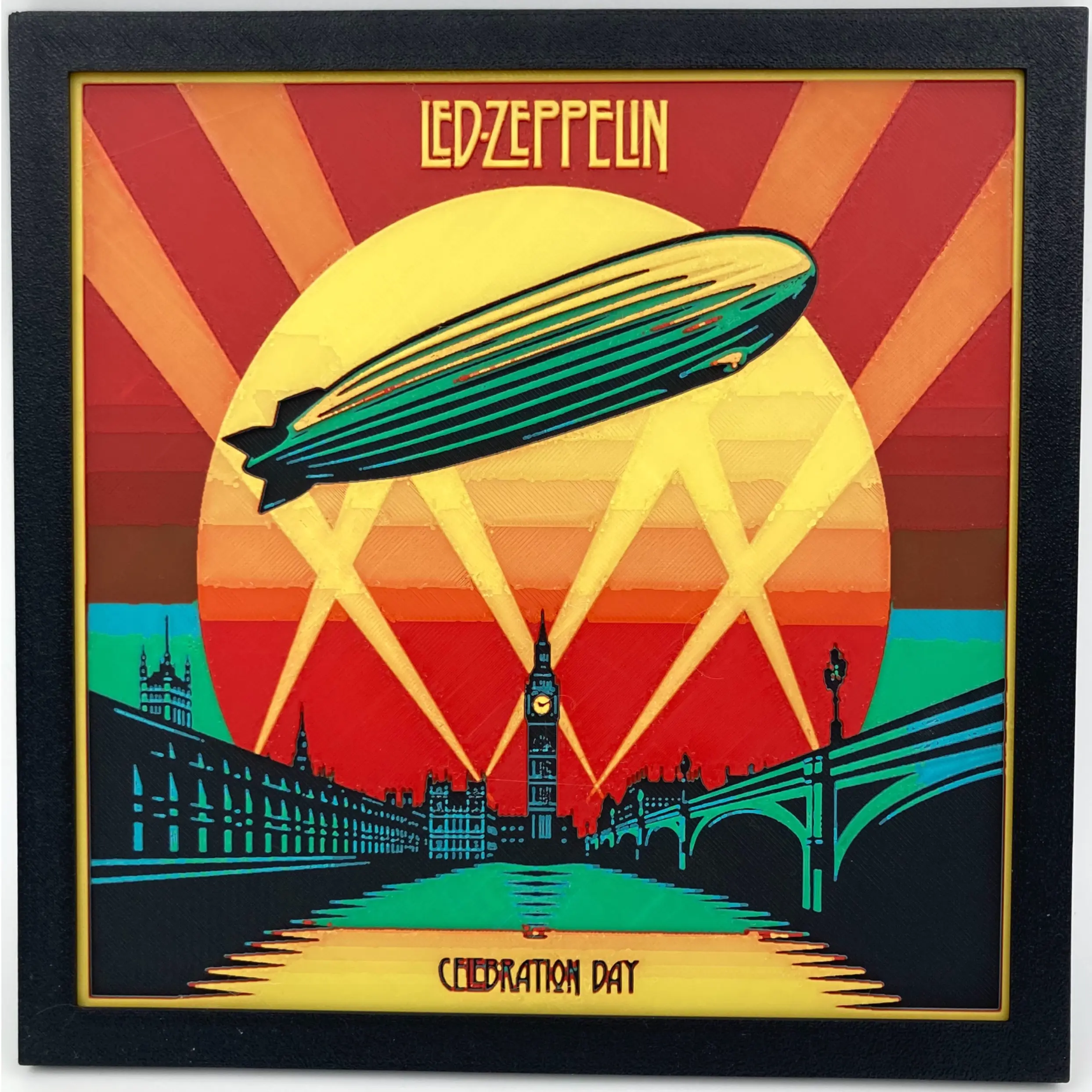 3D Printer Files | 3MF File | Hueforge Led Zeppelin Celebration Day ...