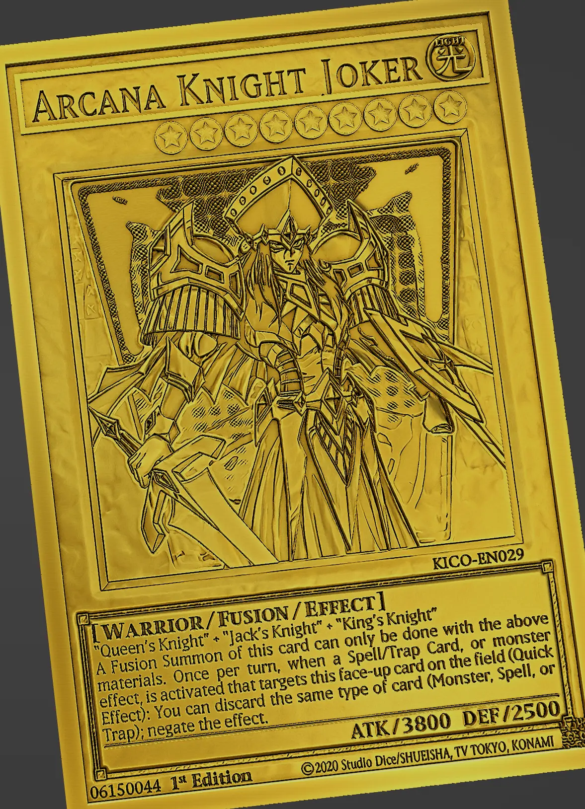 Other STL Download - arcana knight joker - yugiohby Wsonuchiha3D