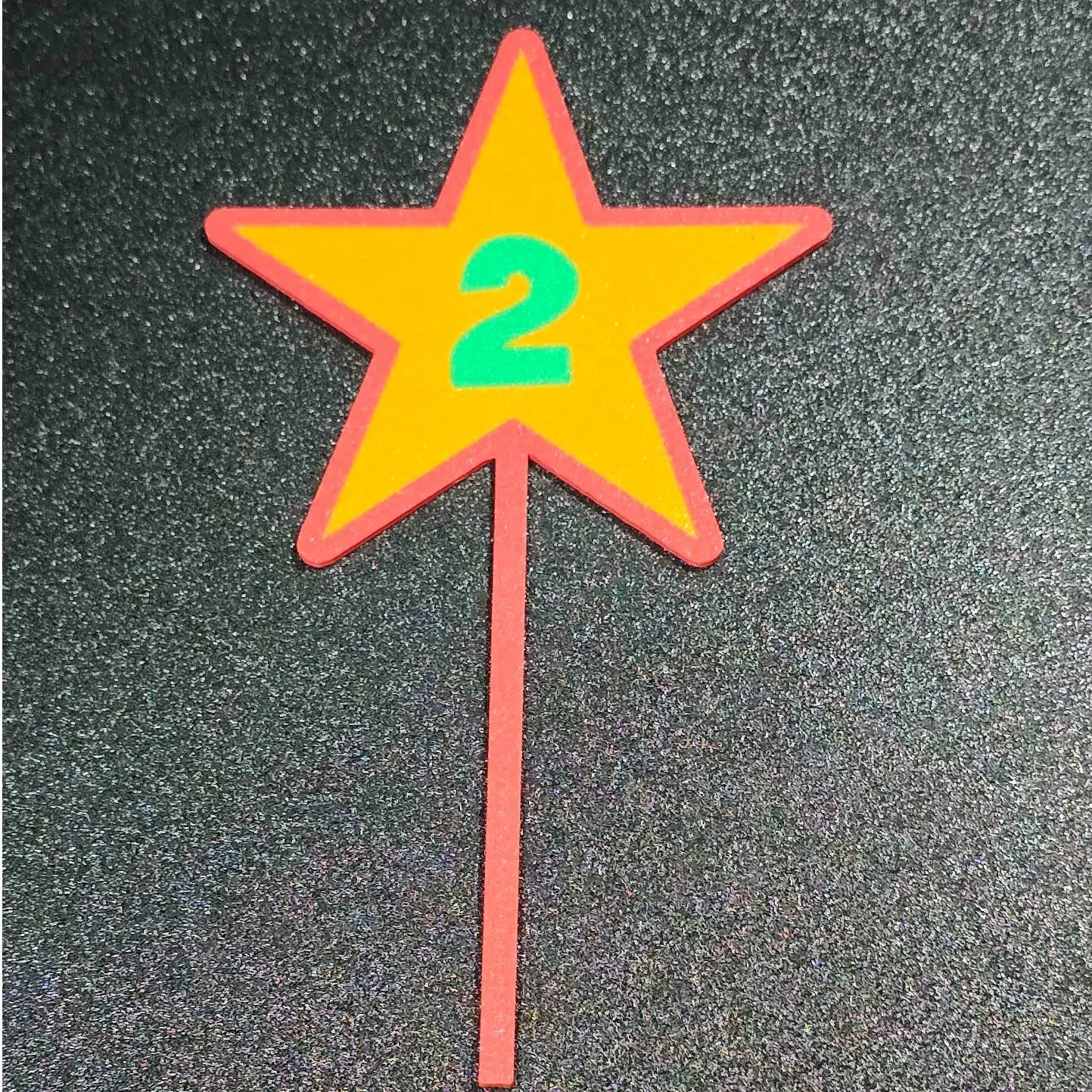 3D Printer Files | 3MF File | Star Cake Decoration N2 | Creality Cloud