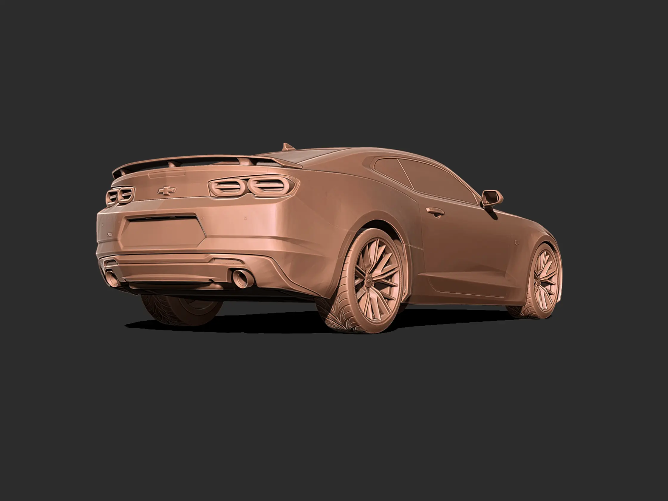 3D Printer Files | 3MF File | Chevrolet Camaro RS 2019 3D print model ...