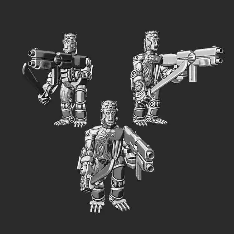 Other STL Download - Gamma Cyborg (32mm scale, scaleable)by ForTheGoldenEgg
