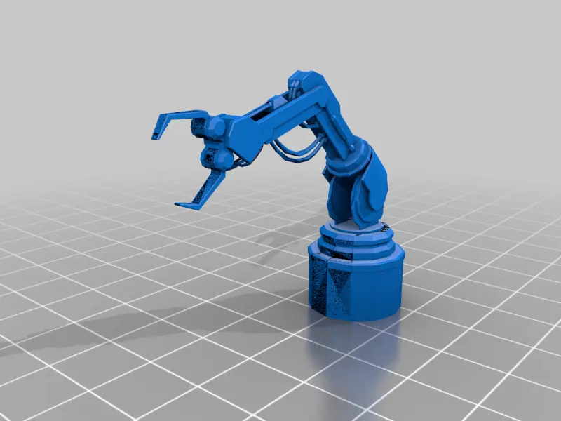 Free Test Models STL Download - cyber robot arm - admechby SMT_M 🦊