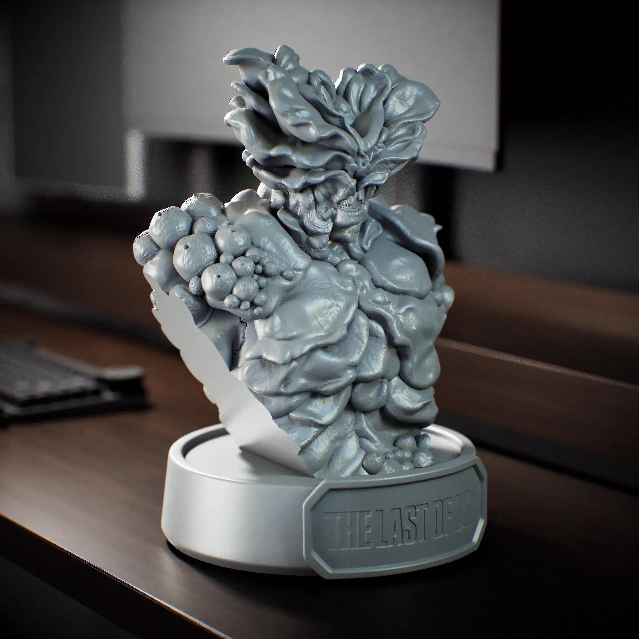 Characters & Creatures STL Download - Bloater Bust From "The Last uf Us ...