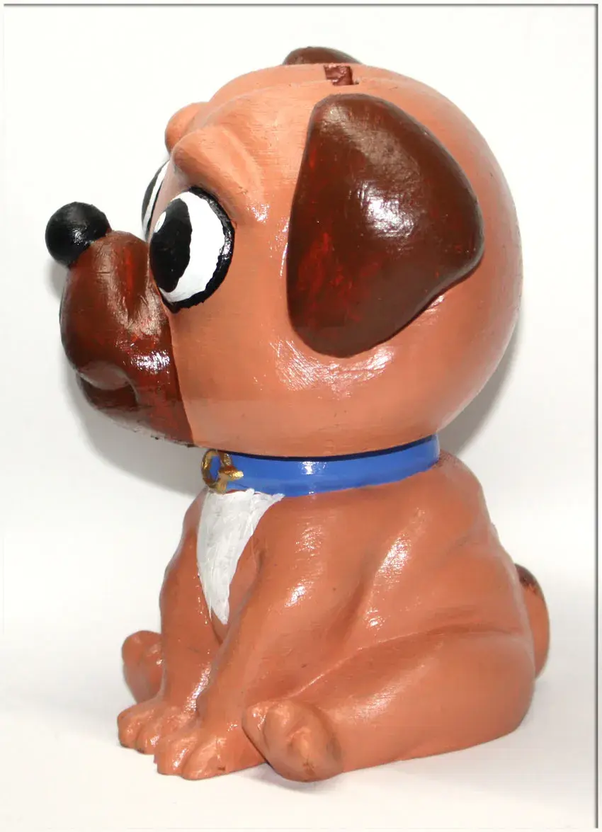 Home Decorations & Ornaments STL Download - Puppy Coin Bankby Kalbo
