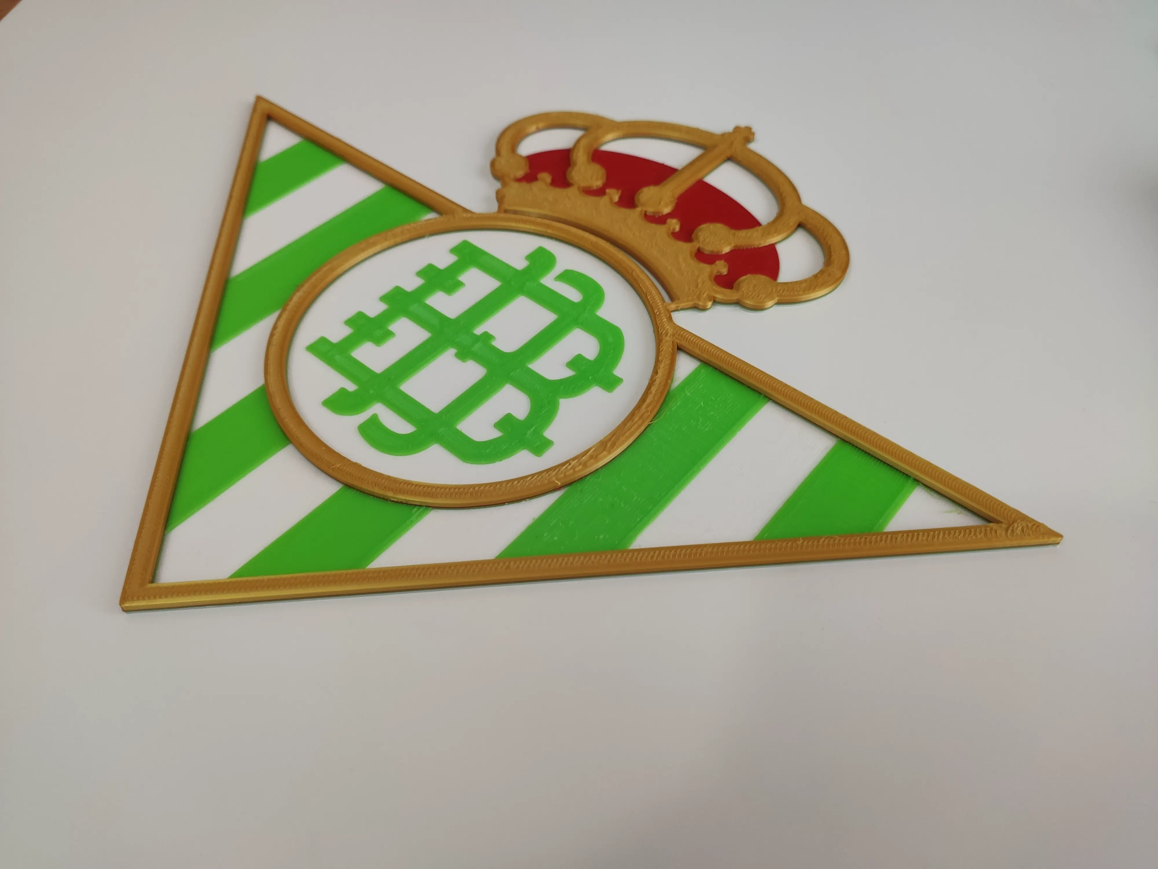 Digital Art STL Download - Betis Logo "Shield"by Creathings3D