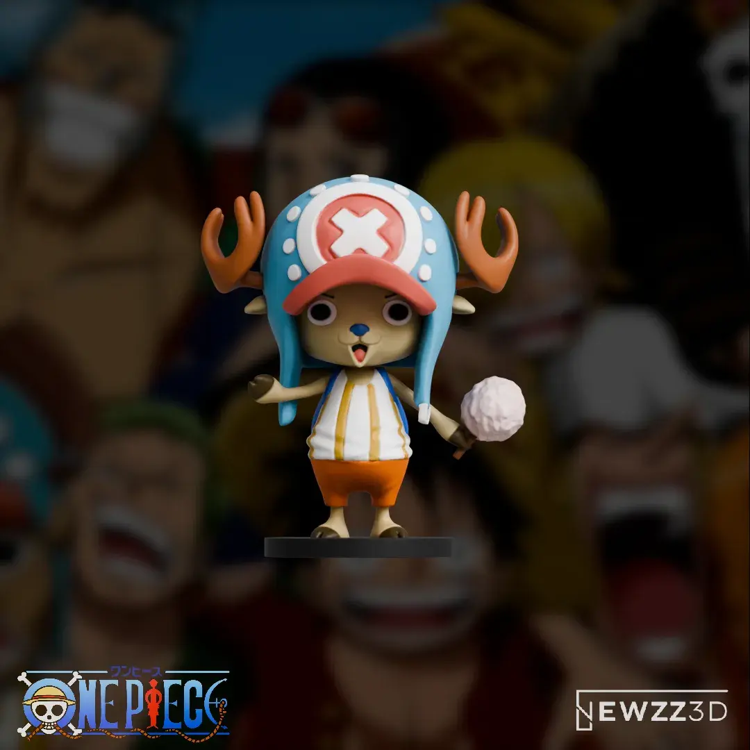 Characters & Creatures STL Download - One Piece Miniature Packby Newzz3D