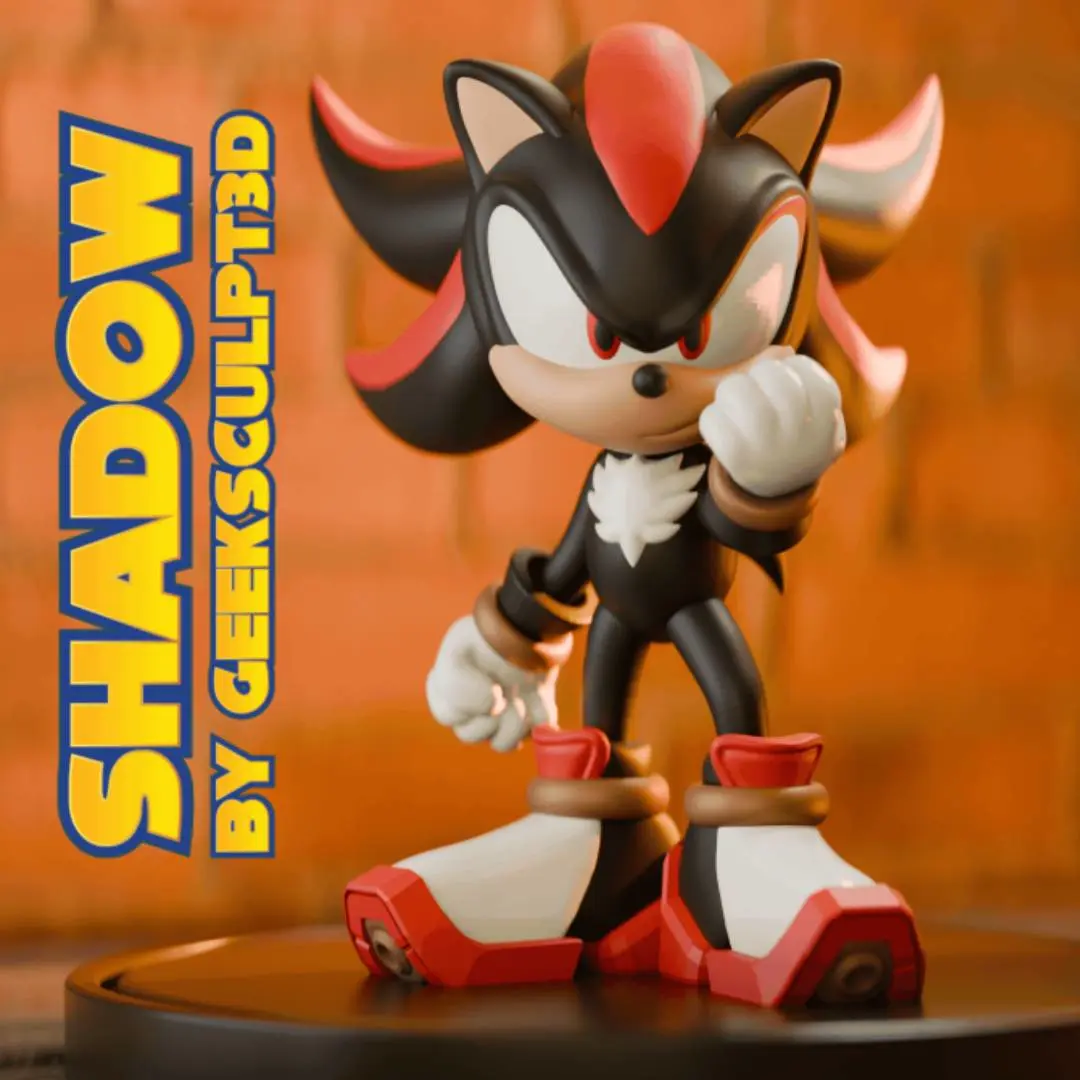 Archivos de impresora 3D | Archivo 3MF | Shadow from Sonic | Creality Cloud