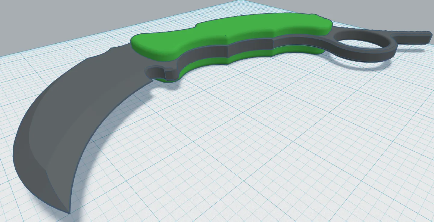 3D Printer Files | 3MF File | Karambit 7 | Creality Cloud