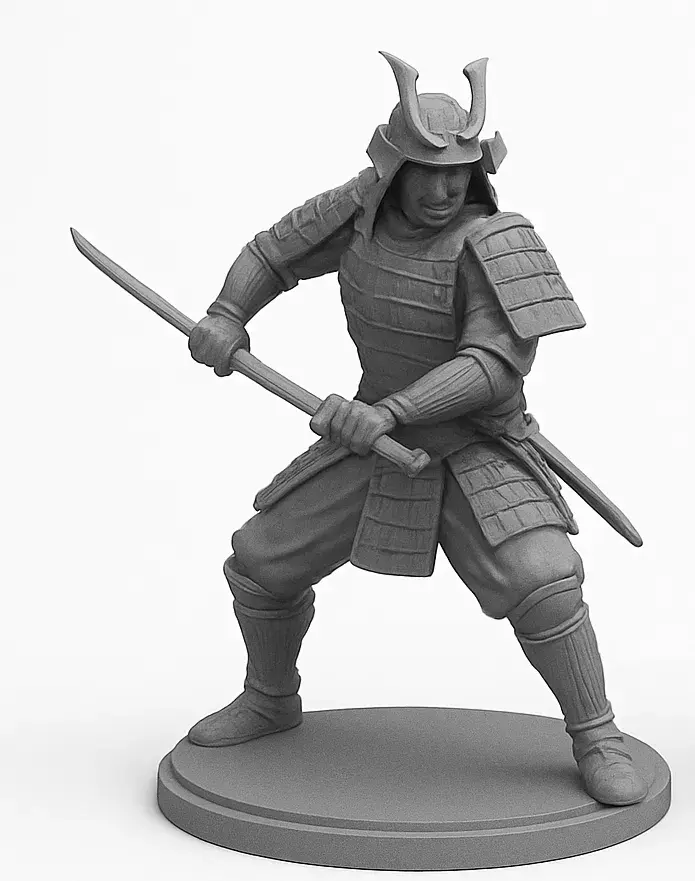 3D Printer Files | 3MF File | Samurai | Creality Cloud