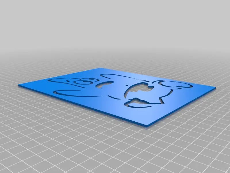 Free Digital Art STL Download - Patrick stencilby SMT_M 🦊
