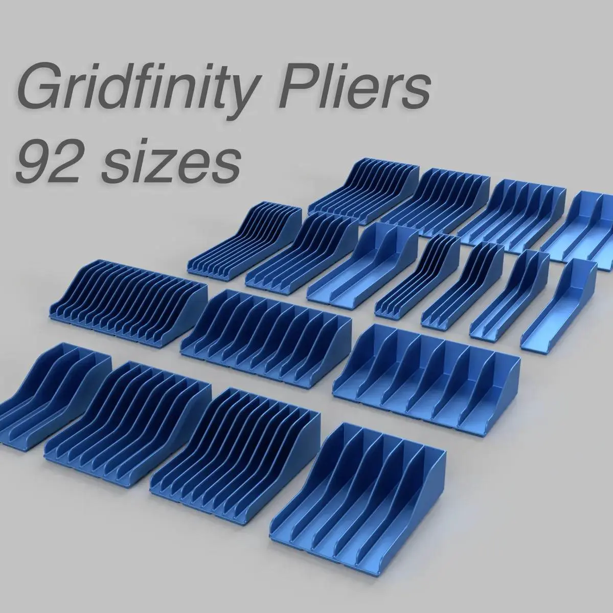 Free Tools & Spare Parts STL Download - pliers racks mega pack-92 ...