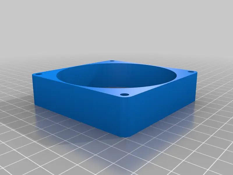 3D Printer Files | 3MF File | 80mm Fan Duct | Creality Cloud